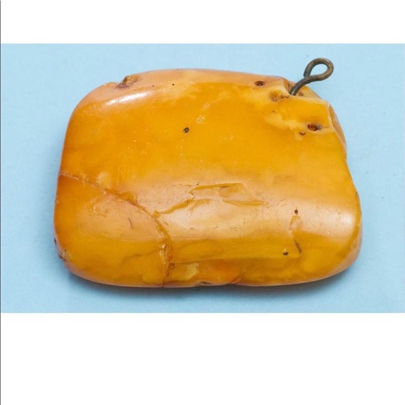 Jewelry | Vintage Large Natural Amber Nugget Pendant | Poshmark